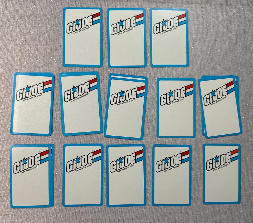 G.I. Joe Card Game Vintage 1982 IGI Makers of UNO Hasbro CHOOSE YOUR ...