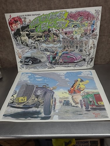 VIntage Bondo Bob/ Ed Big Daddy Roth / George Barris Poster Devil With ...