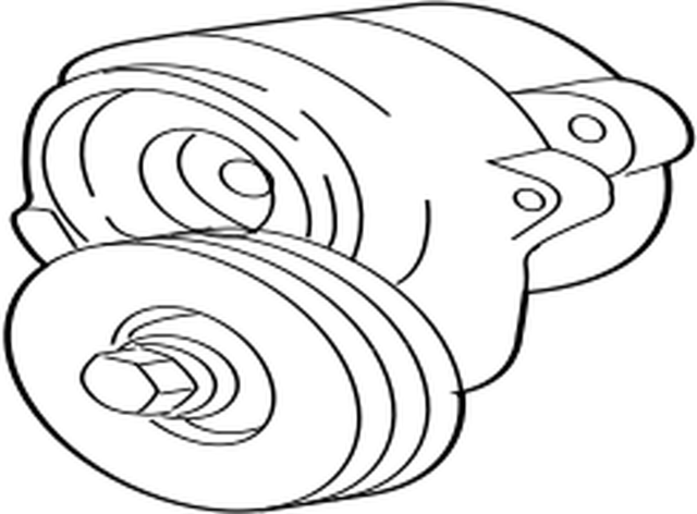 Genuine Toyota 16620-38020 Tensioner ASSY V-ribbed Belt 1662038020 OEM ...