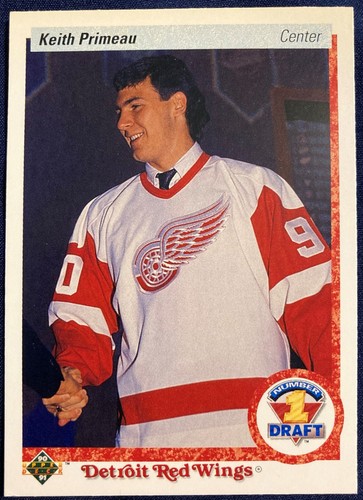Hockey card: Detroit Red Wings Upper Deck 90 - 91, player Keith Primeau | eBay