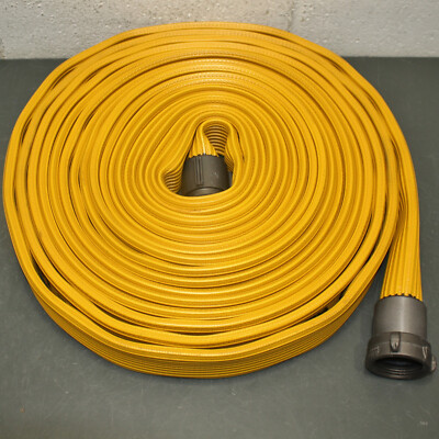 Jafrib Supply Attack Line Fire Hose G50H15RY50N, 1-1/2" x 50 ft, Single ...