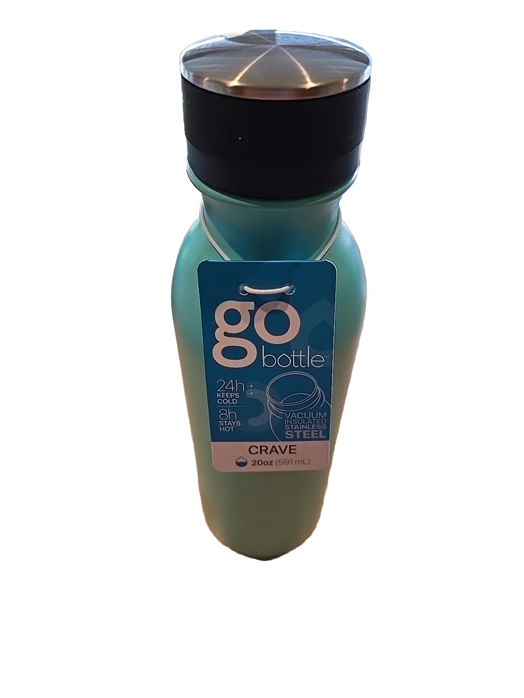 GOODCOOK 10870 GO BOTTLE ~ 20 OZ ~ INSULATED BOTTLE ~ TURQUOISE ...