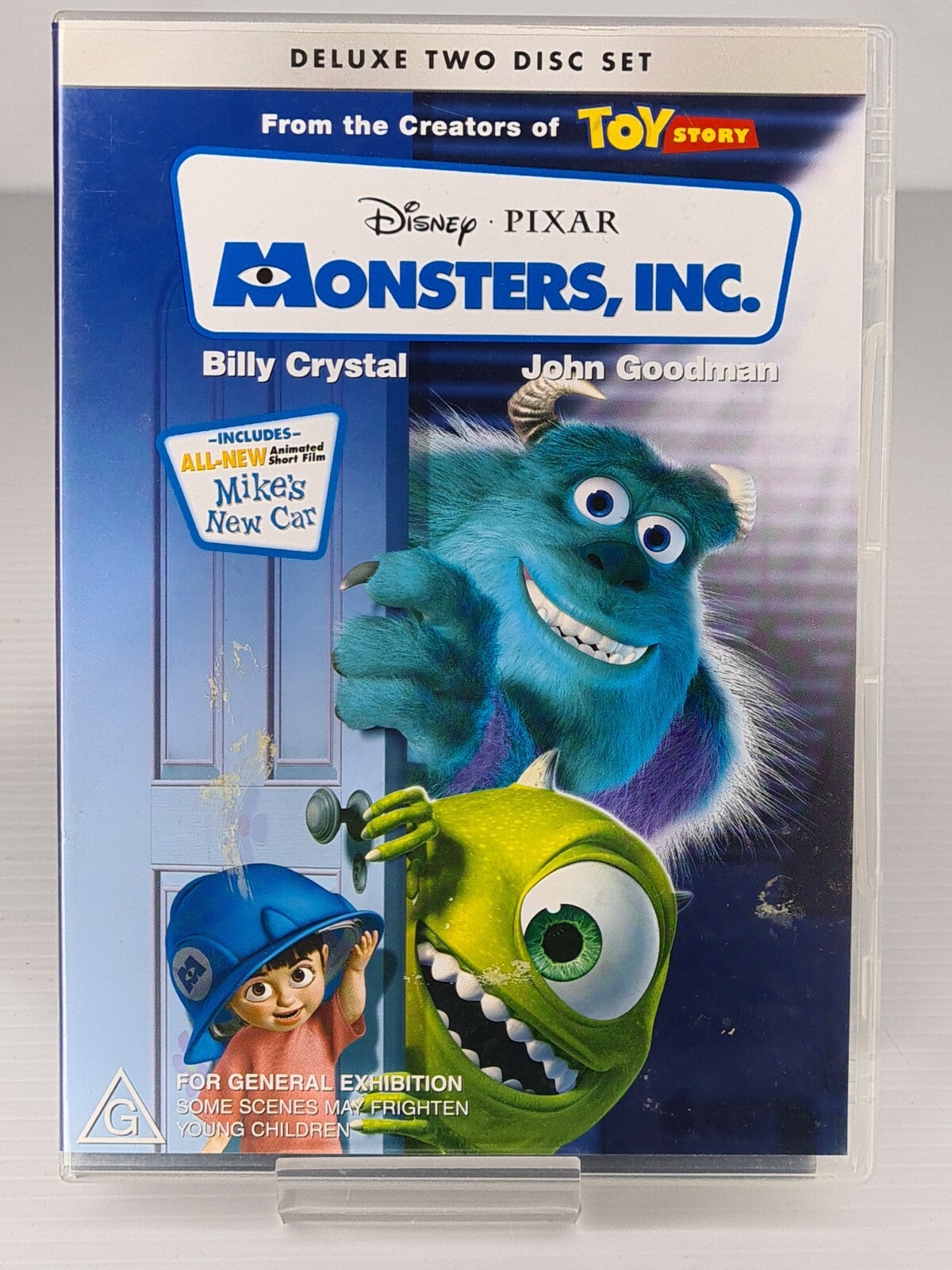 Monsters, Inc. DVD John Goodman Steve Buscemi Frank Oz James Coburn ...