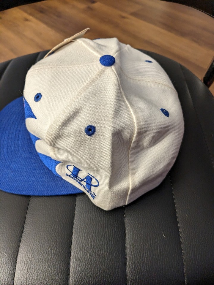 1994 NBA Finals *RARE* Vintage DS LOGO Athletic Sharktooth Snapback Hat ...
