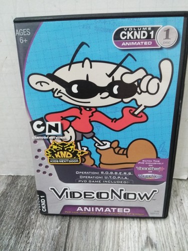 VideoNow Kids Next Door KND PVD Game Hasbro R.o.b.b.e.r.s Utopia ...