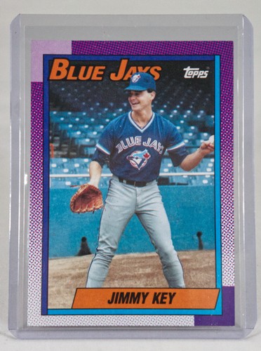 Jimmy Key 1989 Topps Baseball Card No. 371 Toronto Blue Jays Pitcher | eBay