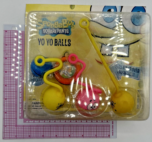 Vintage Vending Display Board Spongebob Yo Yo Balls 0150 | eBay