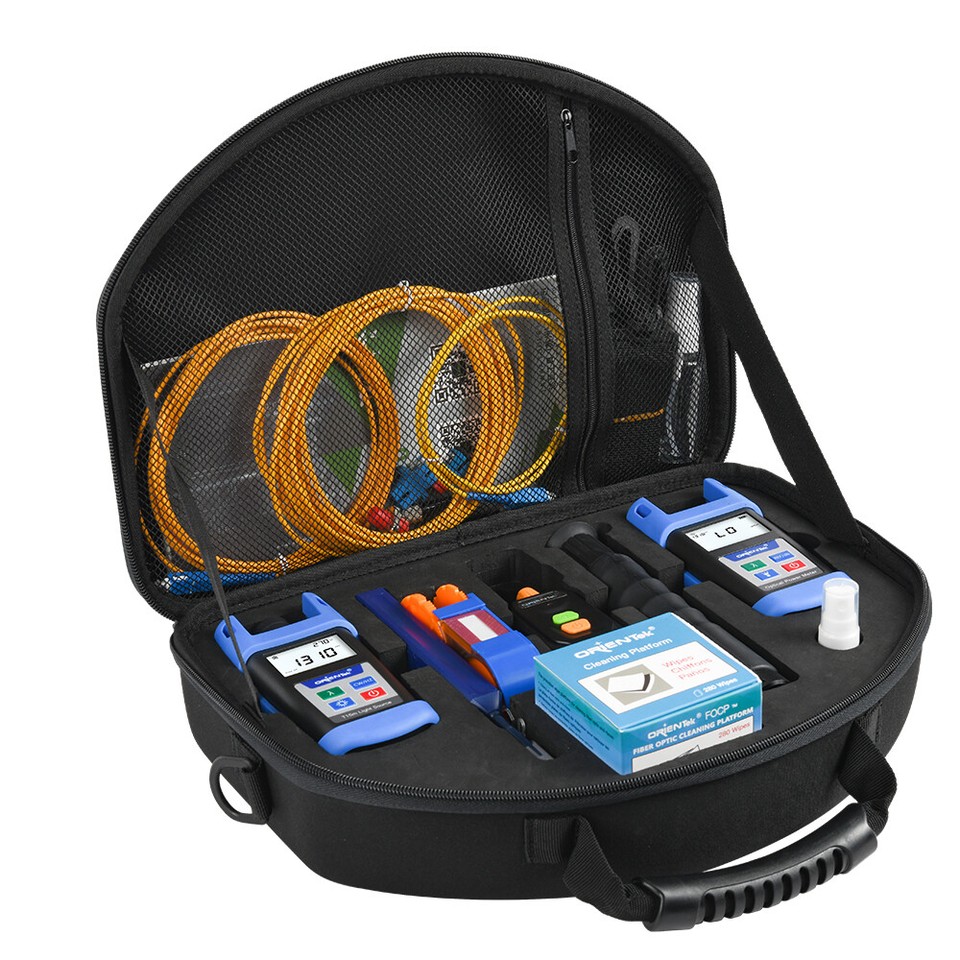 OrienTek Optical FTTH Loss Test Kit Fiber Optic Power Meters Fiber ...