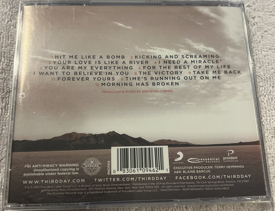 Miracle by Third Day (CD, 2012, Essential Records) New Sealed - C10 ...