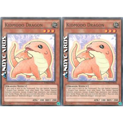 2x KIDMODO DRAGON • (Drago Kidmodo) • Comune • LDK2 ENK16 • YUGIOH ...