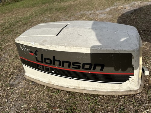 Johnson Evinrude 40 48 50 HP Top Cowling Cowl Hood Cover 397546 | eBay