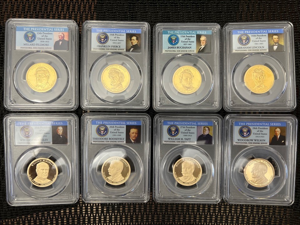 LOT of 8 Gold PCGS PR69 Slabbed Graded U.S. Proof Coins ESTATE SALE! | eBay