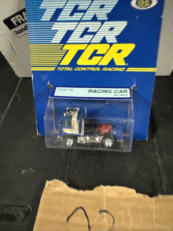 1978 Ideal TCR Racing Rig COE 44 Cab Truck Slot Less Car 3468-5 | eBay