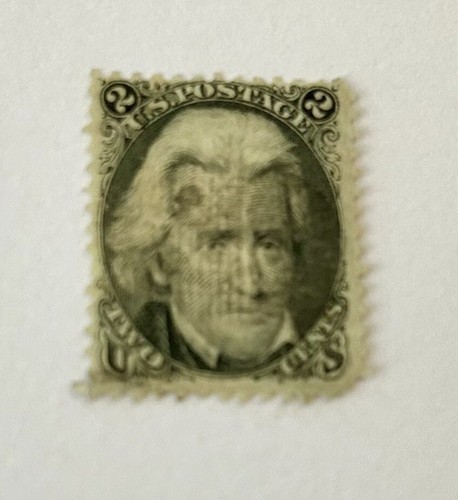 US Scott Stamp #73 2 Cent 1861-66 Jackson Perforated Black Used | eBay
