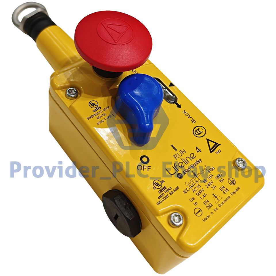 Allen Bradley 440E-L13042 Guardmaster Lifeline 4 Cable Pull Switch ...