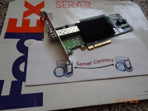 AJ762B HP STORAGEWORKS 81E 8GB SP PCI-E FC HBA AJ762-63003 ADAPTER ...