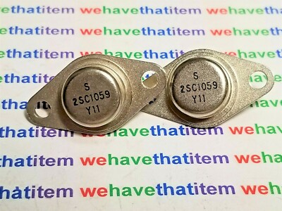2SC1059 / TRANSISTOR / TO66 / 2 PIECES (qzty) | eBay