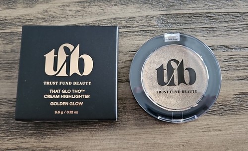 Trust Fund Beauty • That Glo Tho Cream Highlighter In Golden Glow 0.12 ...
