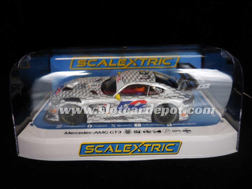 Scalextric New Mercedes AMG GT3 RAM Racing D2 NEW DPR 1:32 Scale Slot ...