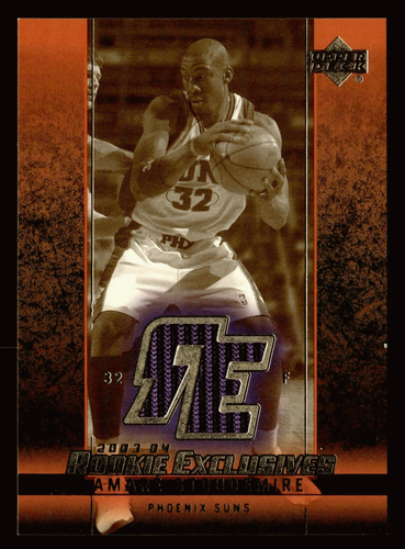2003 Upper Deck Rookie Exclusives Jersey Amare Stoudemire Amar'e J41 | eBay