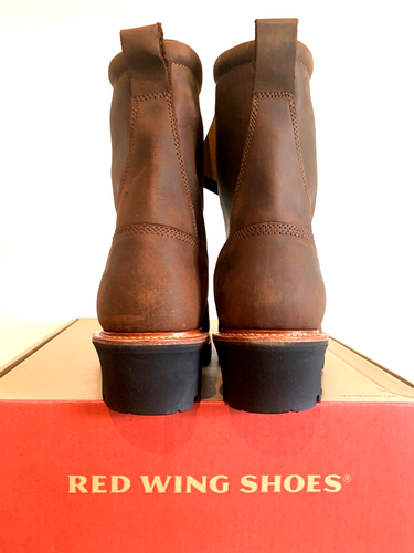 NIB MEN RED WING "WORK BOOTS"LOGGER MAX MODEL 4417 US 12D/EU 46 COLOR ...
