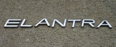 Hyundai Elantra Trunk Emblem Letters Badge Decal Logo | OEM | Genuine ...
