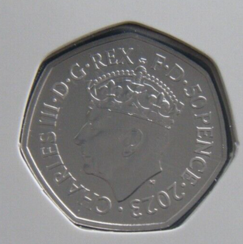 2023 The Coronation of His Majesty King Charles III 50p Coin BU Pack ...