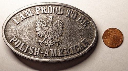 Vintage 1978 I Am Proud Pour Be Lustrant - Américain Boucle Ceinture ...