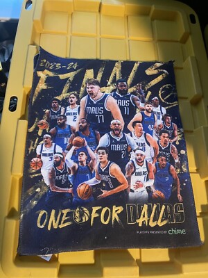 Rare Dallas Mavericks Nba Finals Rally Towel SGA 2023-2024 Nba Finals ...