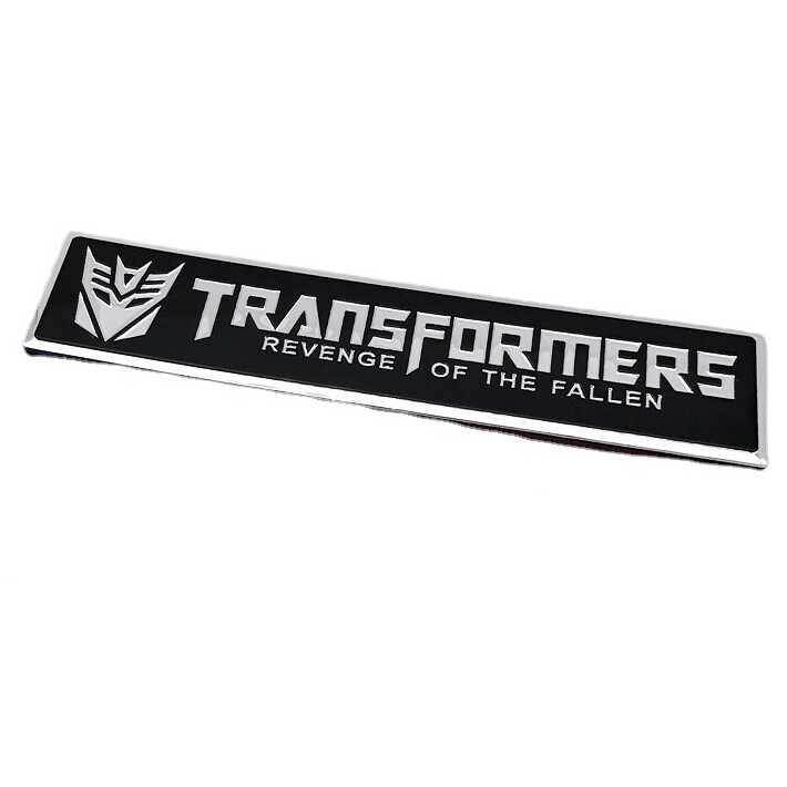Transformers Autobot/Decepticon Car Body Fender Door Trunk Emblem Badge ...