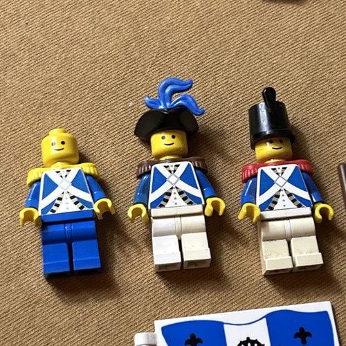 Lego Pirates Imperial Armada Flagship Lot Minifigures Soldiers W Flag ...
