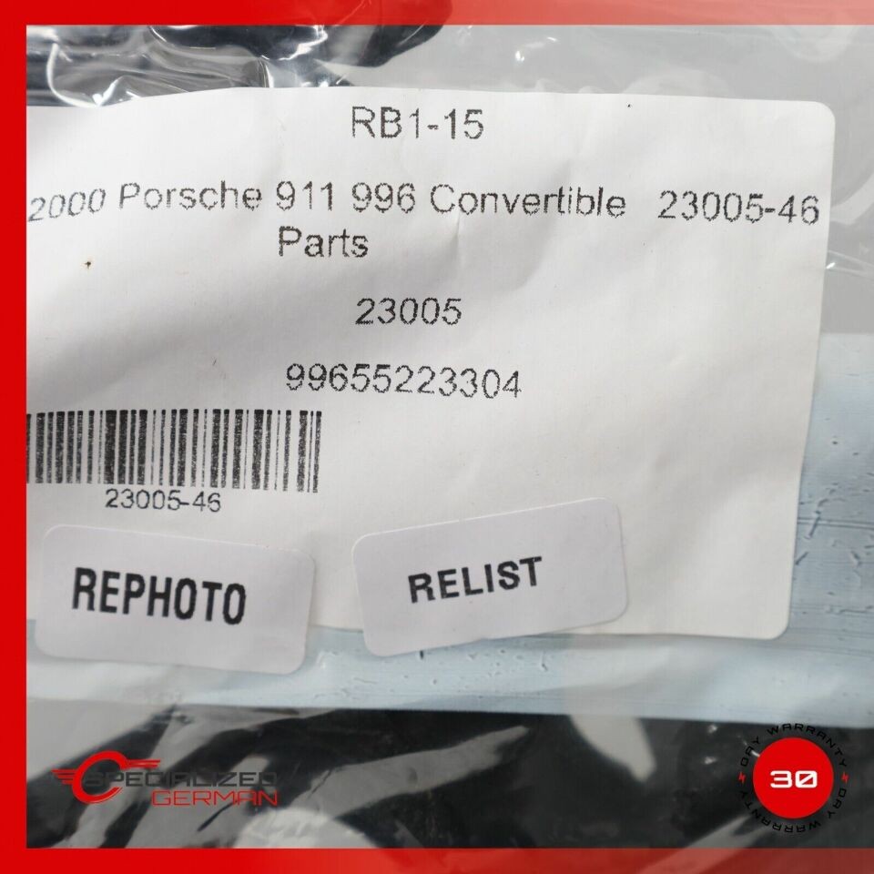 2000 2001 Porsche 911 996 Dash Switch Plate Bezel Left OEM Used | eBay