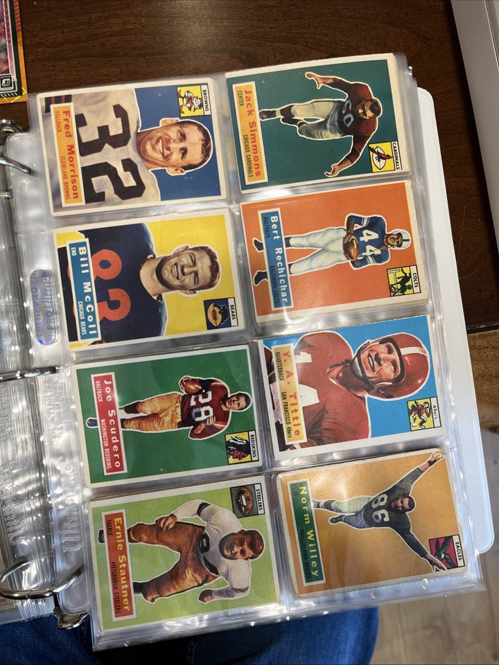 1956 Topps Football Complete Set (120/120) in VG or better condition ...
