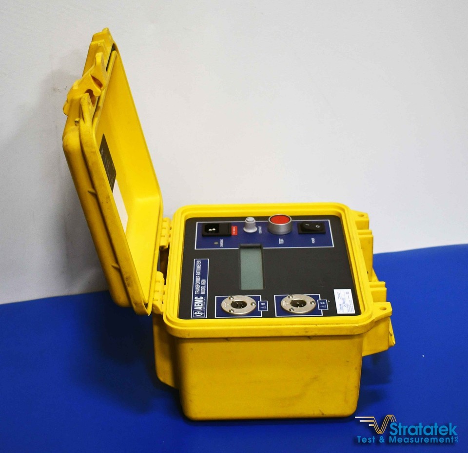 AEMC Model 8500 Transformer Ratiometer Single Phase TTR NIST Calibrated ...