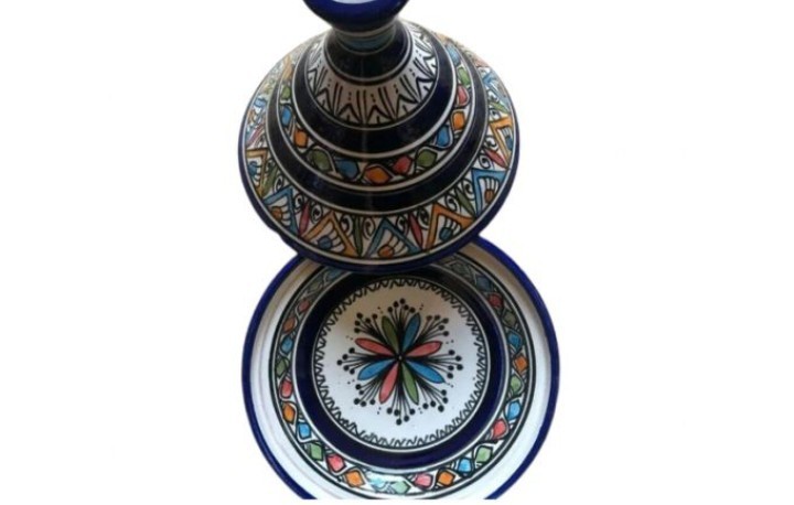 Handcrafted Moroccan Tajine Traditional Handmade Pottery Free Shipping ...