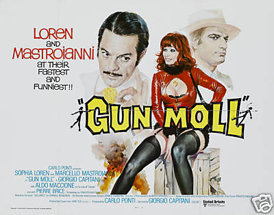 Gun Moll Sophia Loren vintage Italian movie poster | eBay
