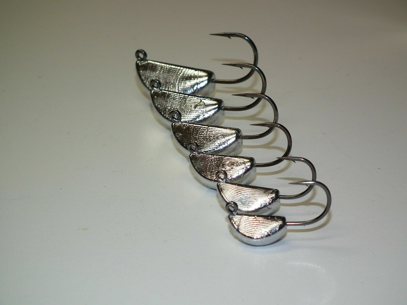 10 TOG SHEEPSHEAD JIGS 32824 Hooks Unpainted Blackfish 1/2oz-3oz HOOK ...