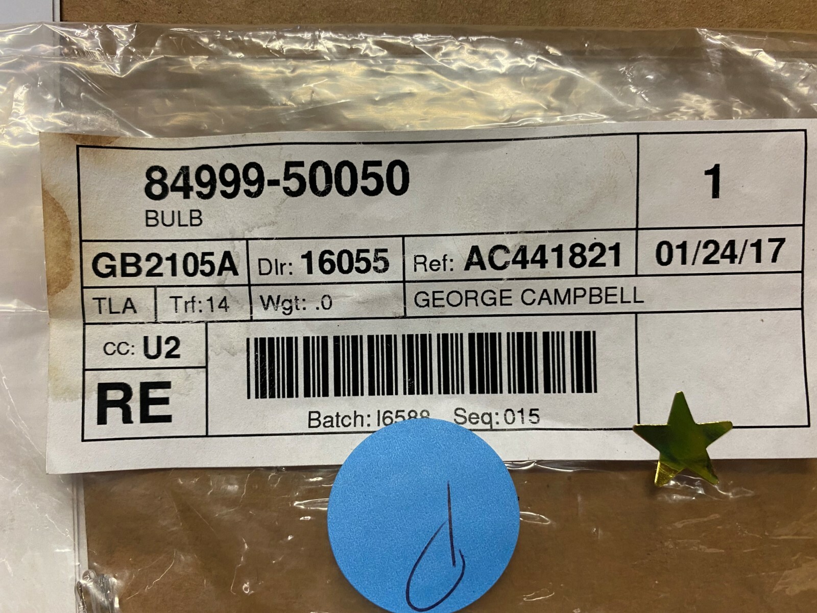 Genuine Toyota Bulb 84999-50050 | eBay