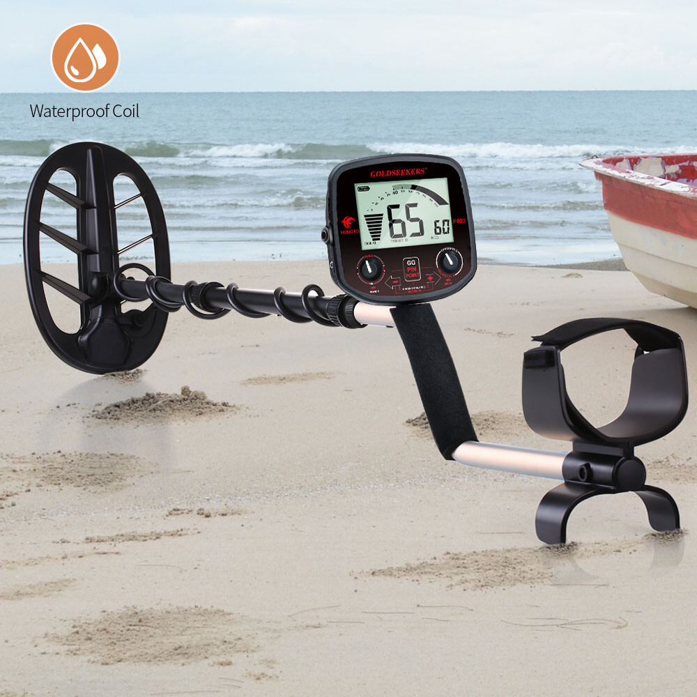 Deep Ground Pro Metal Detector, Waterproof, Multi-Freq., Gold Mode ...