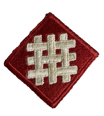 WW2 Vintage 6th US ARMY GROUP PATCH Cut Edge Original | eBay