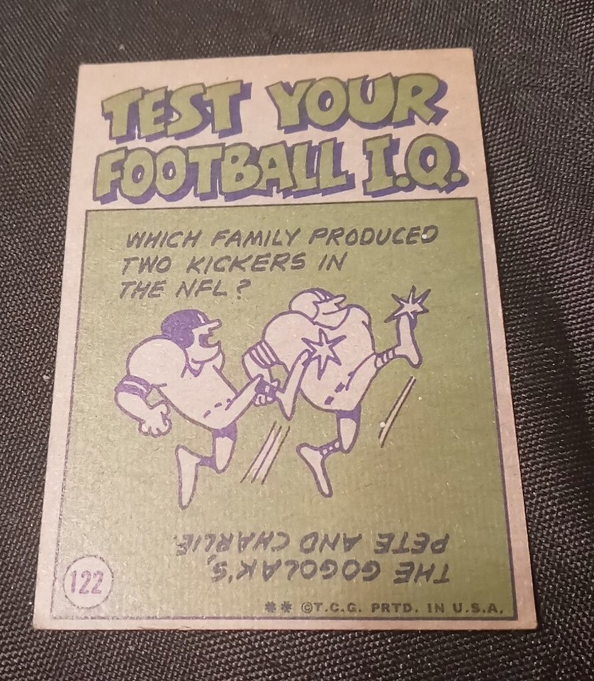 ROGER STAUBACH PRO ACTION 1972 TOPPS #122 VG-EX | eBay