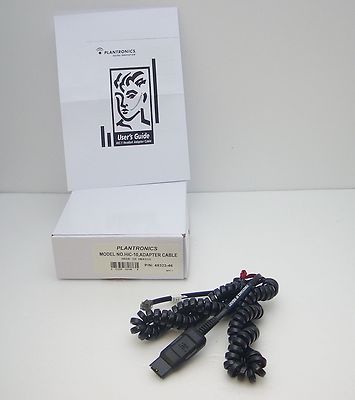 Plantronics HIC-10 cable for Avaya 1408 1416 2410 2420 5410 5420 6416 ...