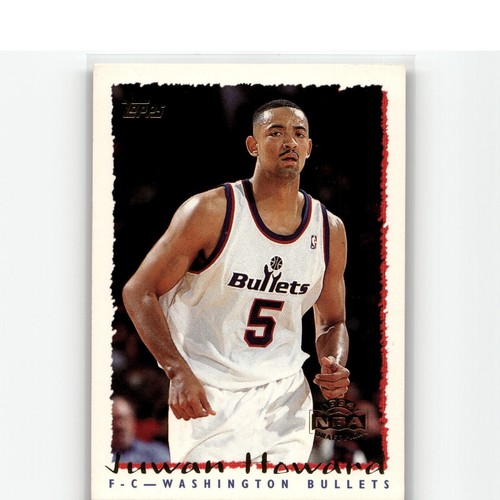 Juwan Howard 1994-95 Topps Basketball Card #393 Rookie RC Washington ...
