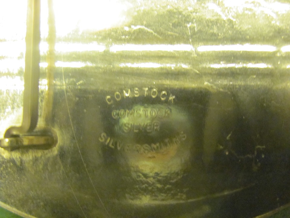 VINTAGE COMSTOCK SILVER, SILVERSMITH BELT BUCKLE( MOVILLE L.B.R. 1ST ...