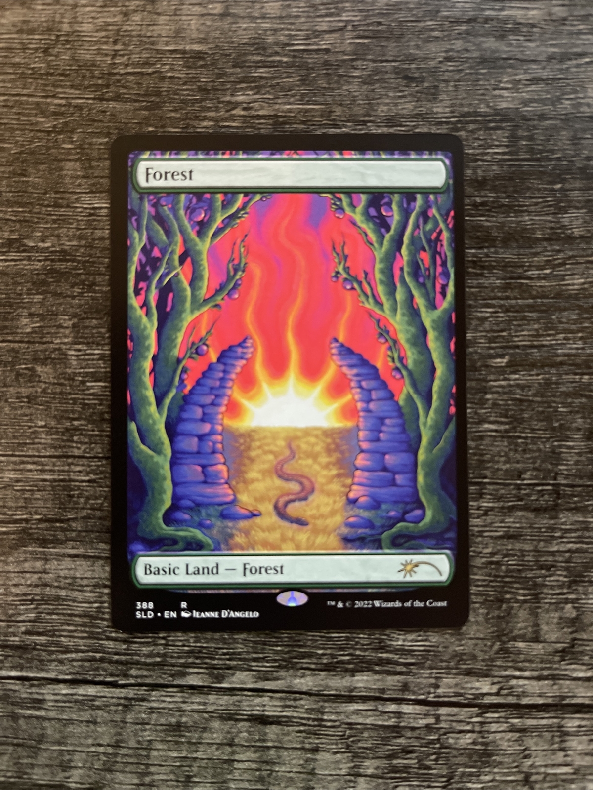 MTG Forest Secret Lair - The Astrology Lands: Taurus 388 Regular Land ...