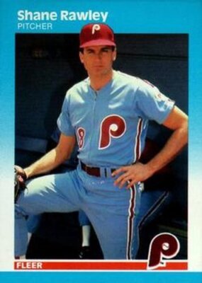 #180 Shane Rawley - Philadelphia Phillies - 1987 Fleer Baseball | eBay