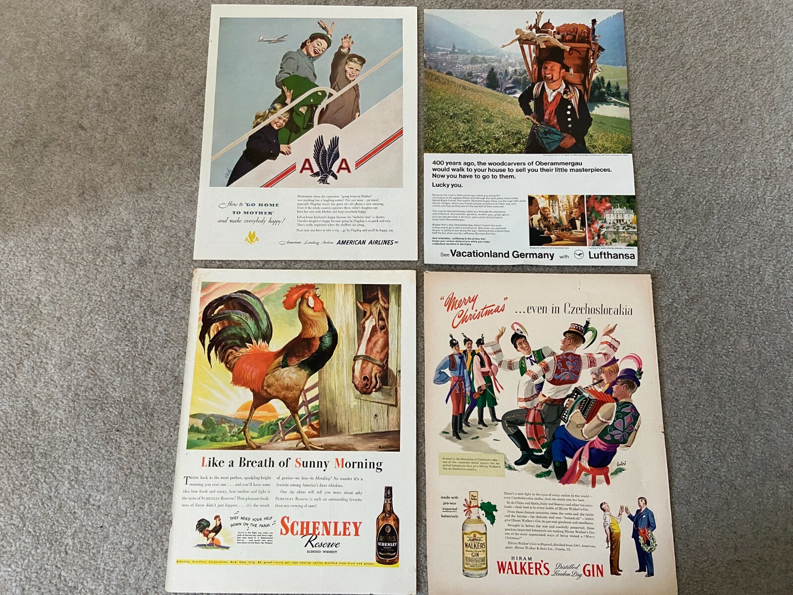 Lot of 20 Vintage Magazine Print Ads | eBay