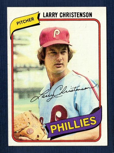 1980 Topps Larry Christenson #161 Philadelphia Phillies NM | eBay