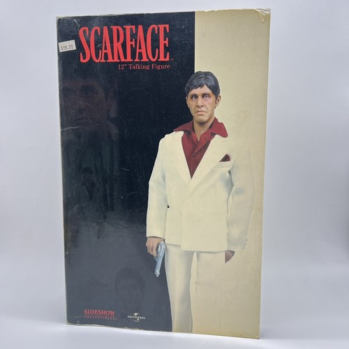 Sideshow Collectibles Scarface Tony Montana White Suit 12” Talking ...