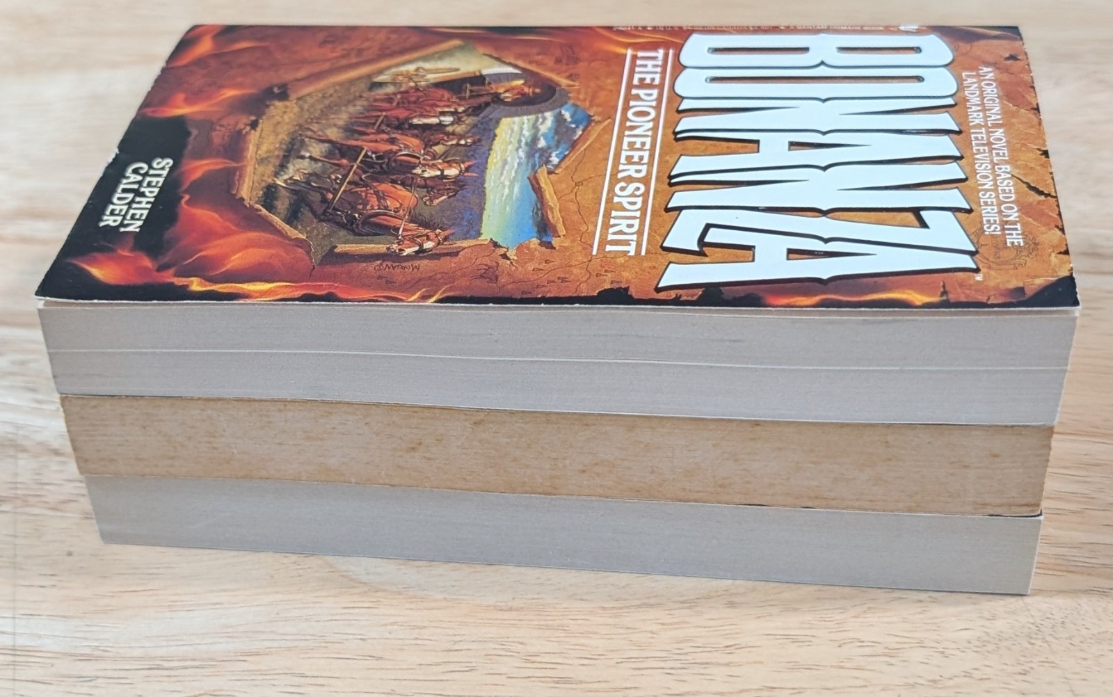 BONANZA Lot of 6 By Steven Calder, Western TV Tie-In Books. 1st Print ...